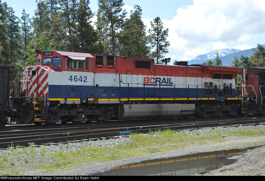 Rare BC Rail Dash 9-44CWL 4642 on a CN Coal Train